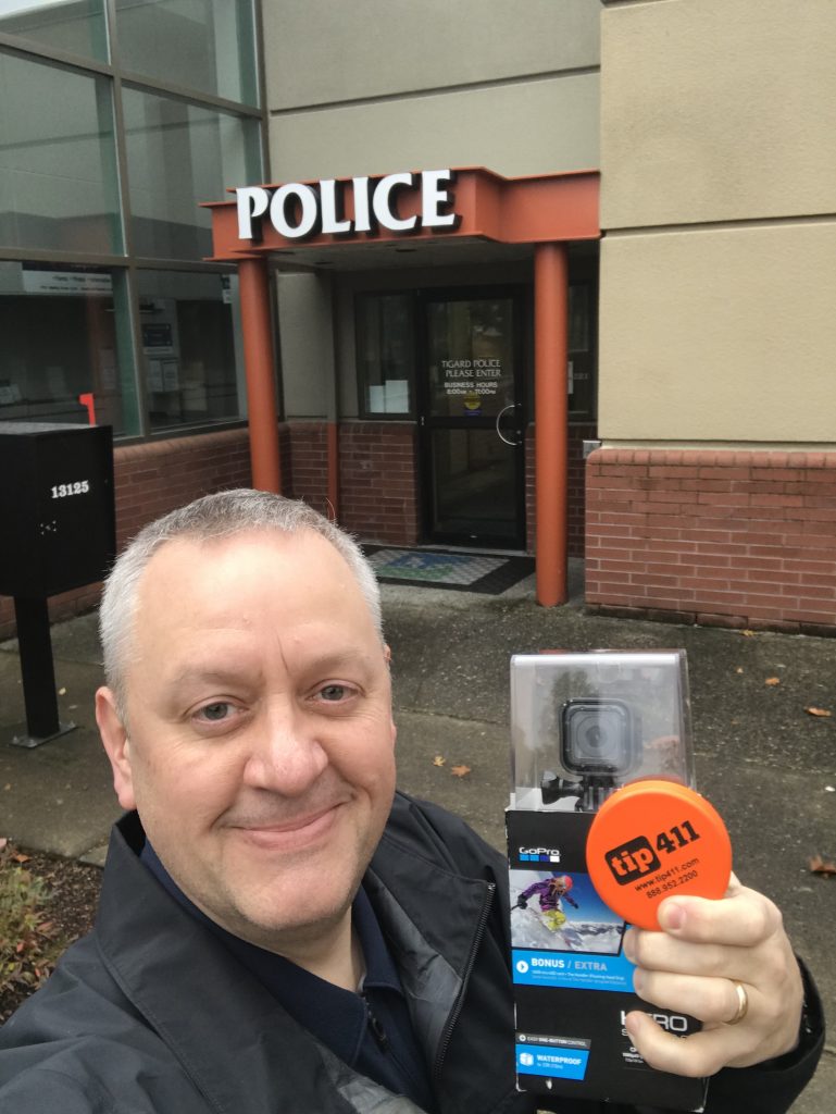 Tigard Police Win GoPro at IACP