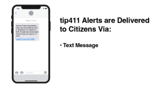 Community Alerting - tip411