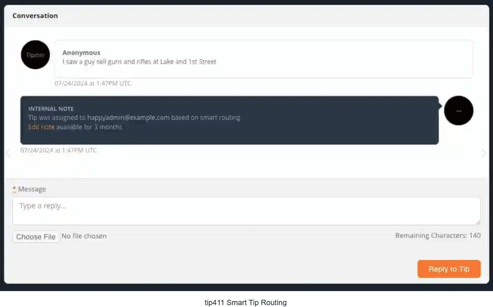tip411 Smart Tip Routing - tip411